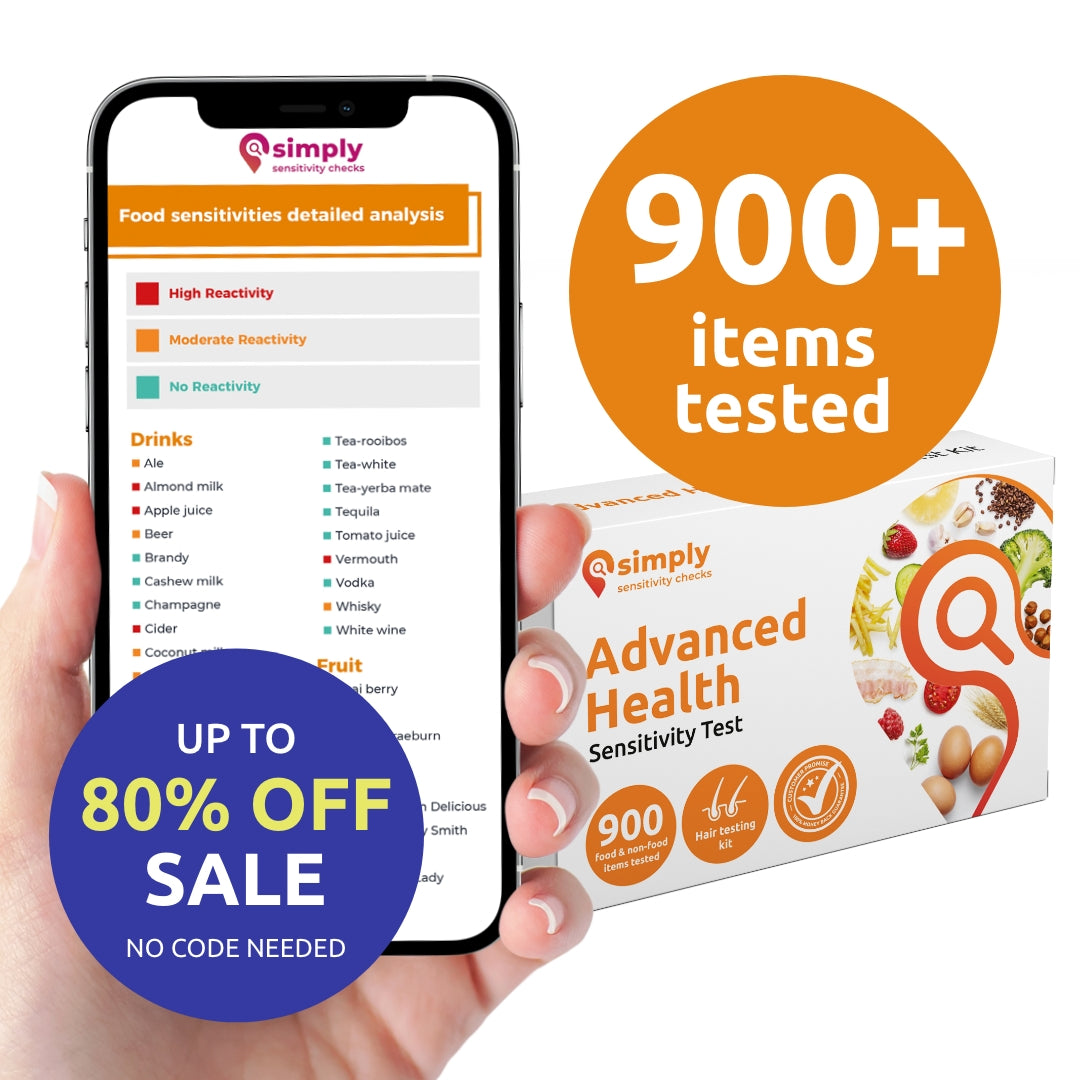 Advanced Food Sensitivity Test – Simply Sensitivity Checks - AU